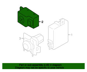 2014-2020 Kia Warning Buzzer 95710-4D011 | TascaParts.com