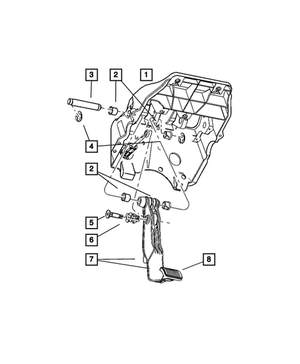 2001-2018 Mopar Hydraulic Clutch Actuator Bushing 4643448 | Mopar eStore