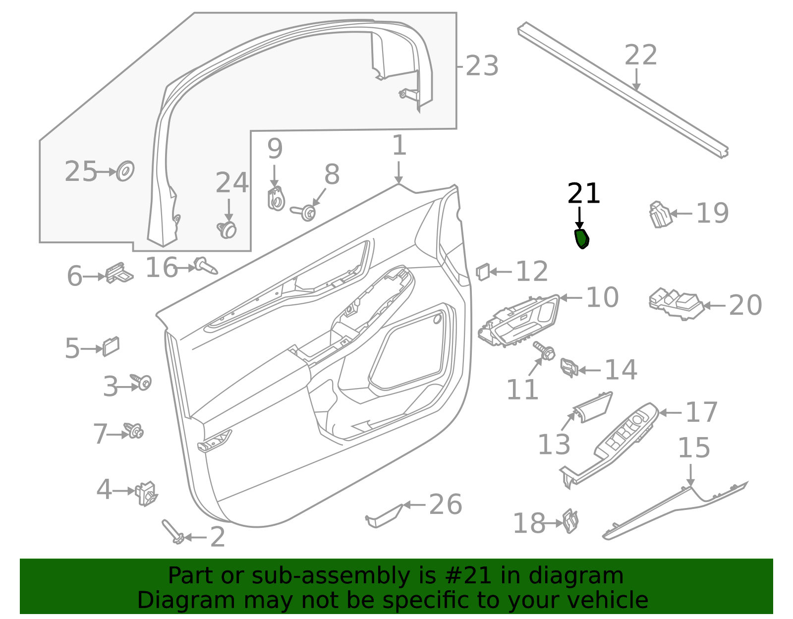 JX7Z-14028-B - Lock Switch 2020-2025 Ford | Big 3 Auto Parts