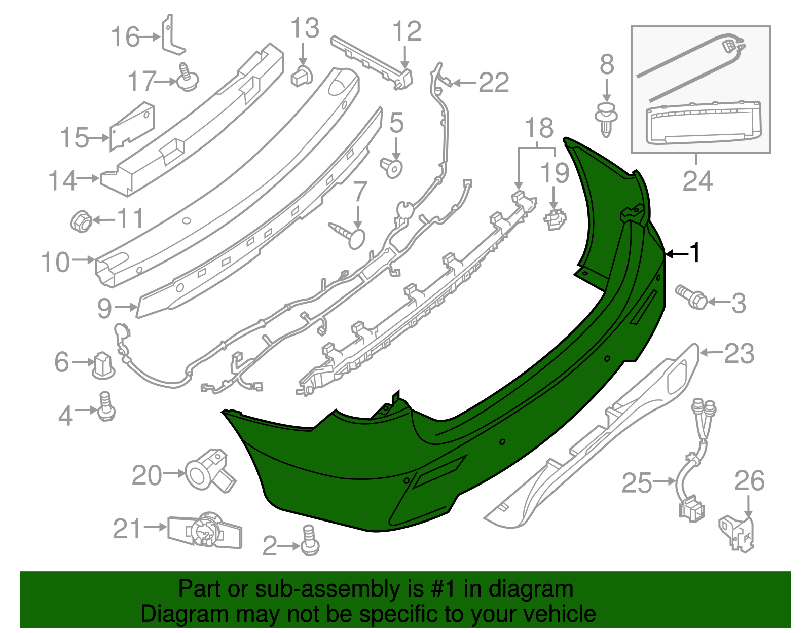 2016-2020 Infiniti QX60 Bumper Cover 850229NE0H | INFINITI Canada Parts ...