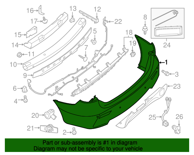 2016-2020 Infiniti QX60 Bumper Cover 85022-9NC0H | Infiniti Parts Online