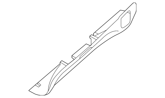 85010-9NC0A (850109nc0a) - 2016-2020 Infiniti QX60 Trim Plate ...