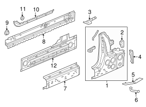 2016-2022 GM Body Access Plug 90242083 | TascaParts.com