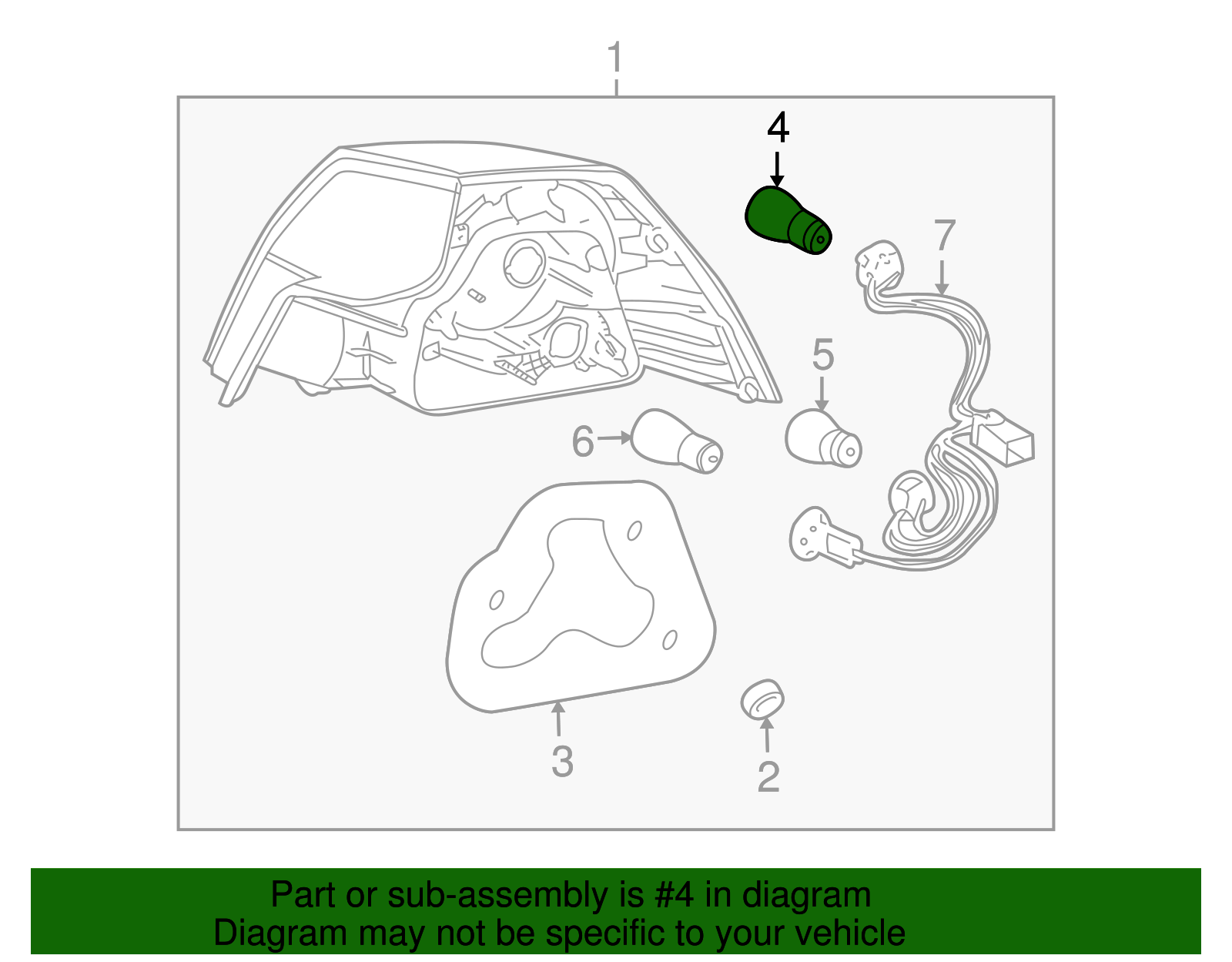 13591404 - Brake and Tail Light Bulb 2003-2025 GM | GMPartsNow