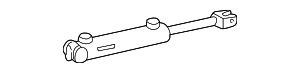 170-800-02-72 - Hydraulic Cylinder 1998-2004 Mercedes-Benz | Mercedes ...