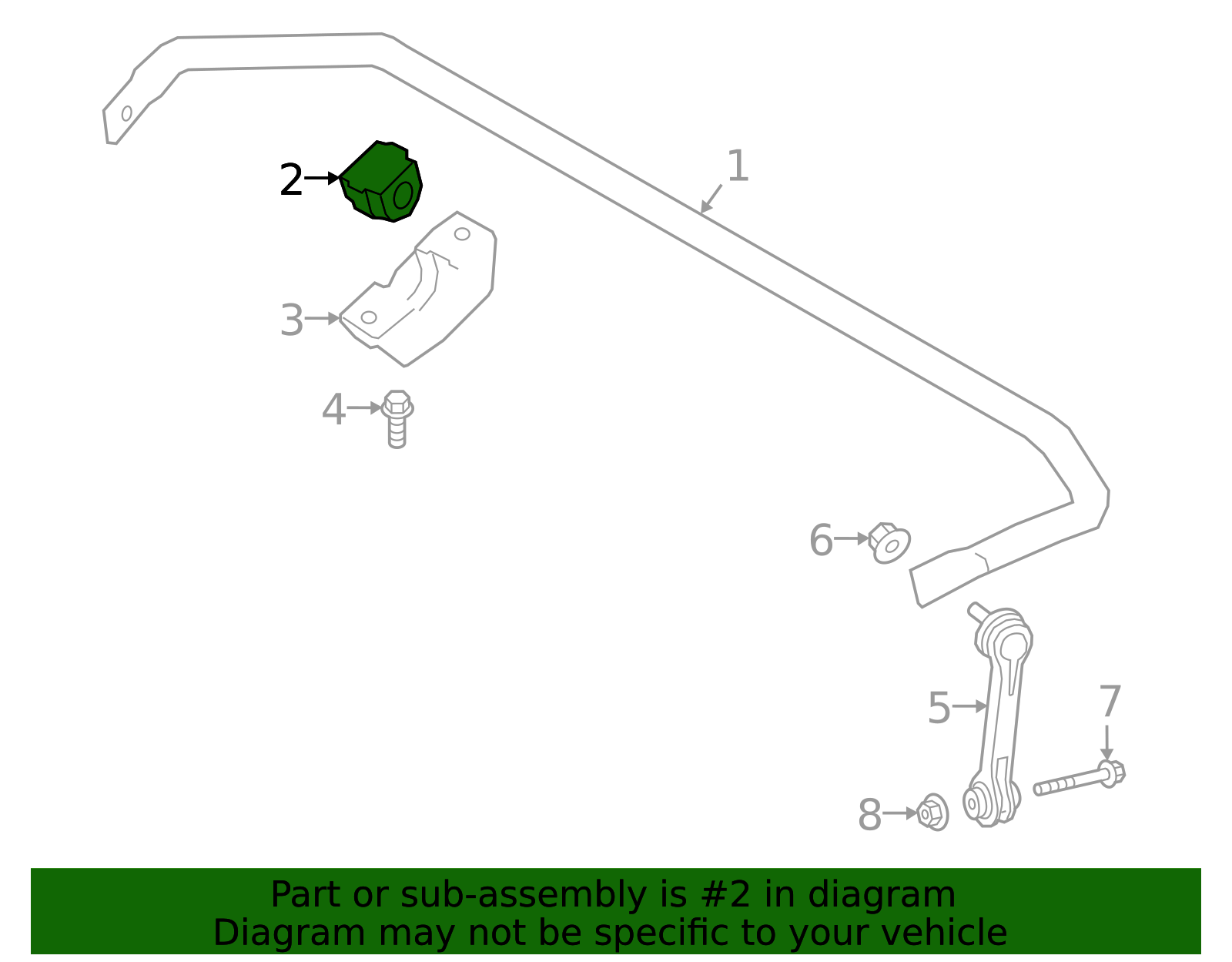 Genuine BMW 33-55-6-889-560 | Bushing | FREE Shipping on Most Orders ...