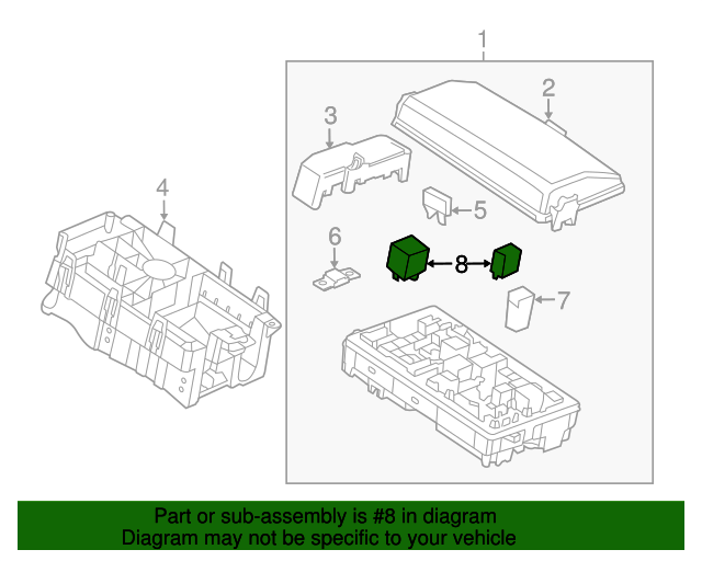 84522233 - Multi-Purpose Relay AutoNation Parts