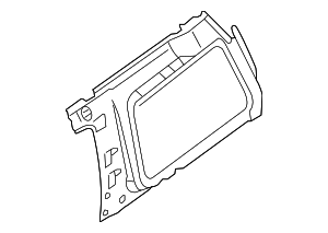 2005-2015 Nissan Xterra Window Frame - Passenger Side (RH) 76650-EA030 ...