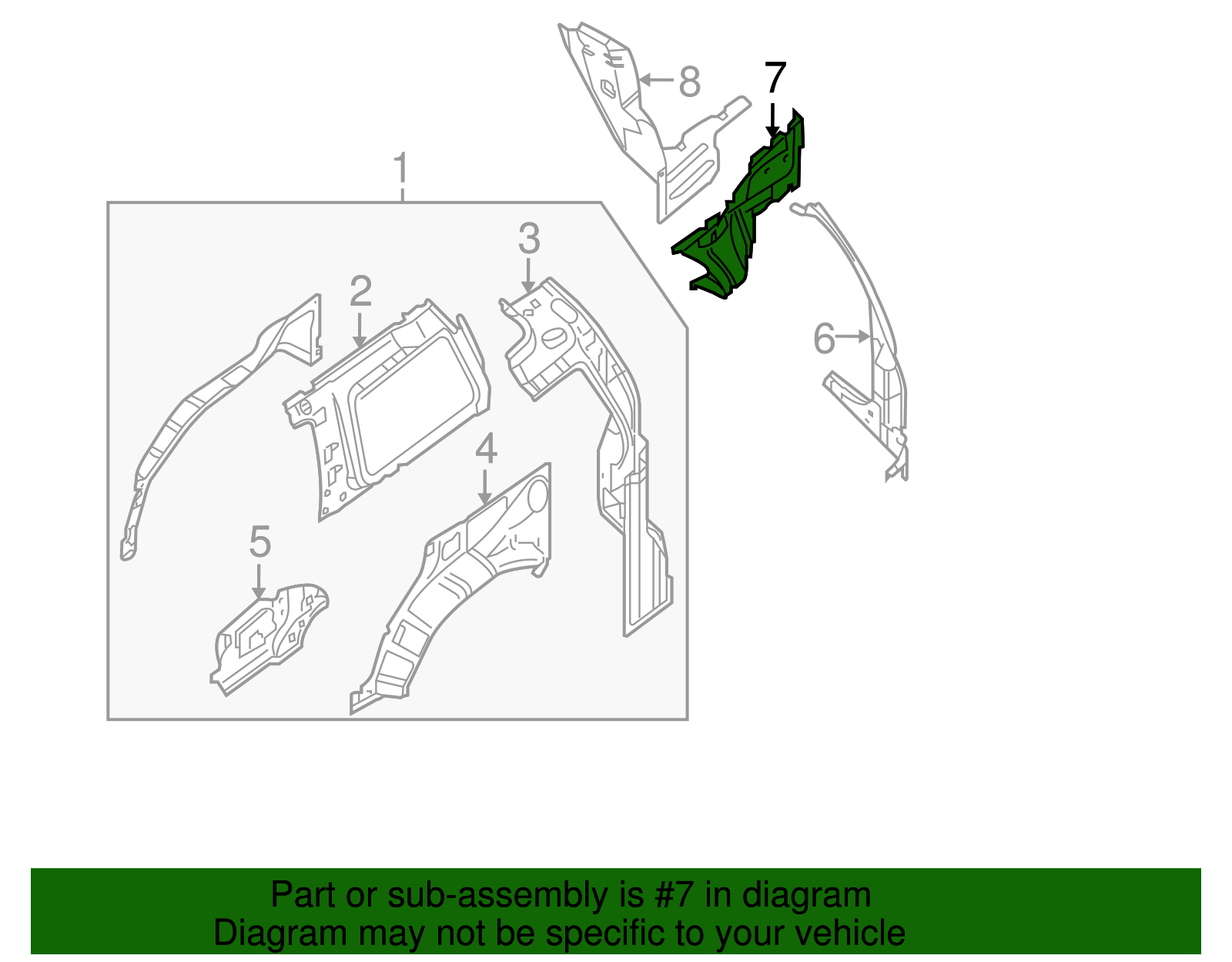 2005-2015 Nissan Xterra Extension 78129-EA030 | Ziegler Nissan of ...