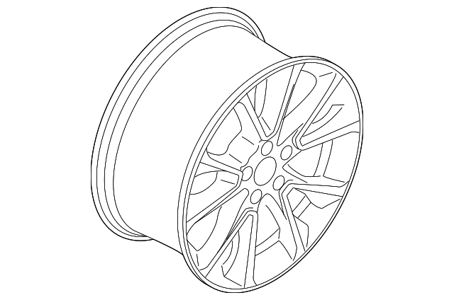 36-11-6-853-955 - Wheel, Alloy - 2014-2018 BMW X5 | BMW Parts Exchange