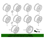 36-12-1-116-326 - Valve Stem 1984-2024 BMW | BMW OEM Parts