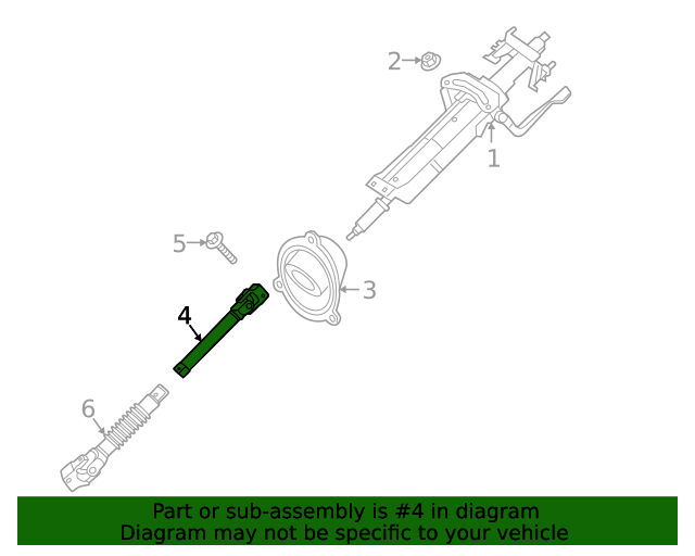 32308095844 - 2021-2023 BMW Lower Shaft (32-30-8-095-844) | BMW of ...