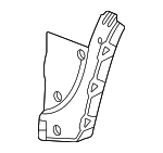 2020-2022 GMC Passenger Side Truck Bed Wheel Housing Front Panel ...