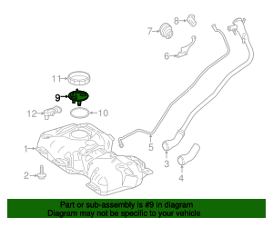 Genuine OEM Fuel Pump | 4514700294 | Fits Select 2008-2015 Smart Fortwo ...