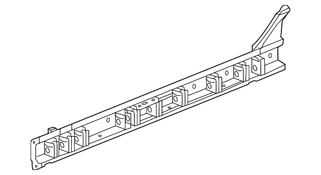 2016-2025 Chevrolet Malibu Driver Side Rocker Outer Panel Reinforcement ...