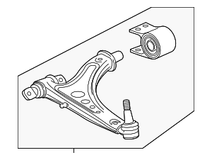 2016-2025 GM Front Passenger Side Lower Control Arm 84376572 GM ...
