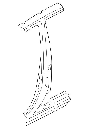 71402-3FB10 - Outer Center Pillar 2007-2009 Kia Amanti | Kia.Parts Store