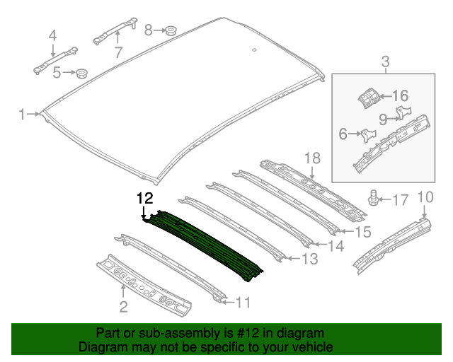 KB7W-70-66X - Reinforcement - 2017-2023 Mazda CX-5 | MazdaSwag