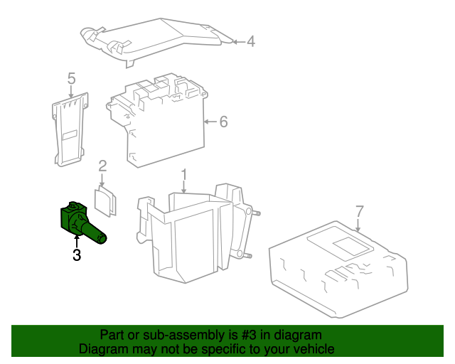 000-545-09-74 - Fuse Box Stud 2001-2011 Mercedes-Benz | Mercedes-Benz ...