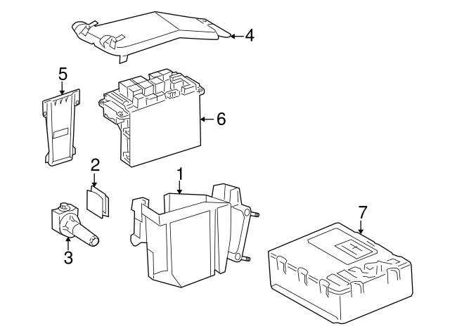 000-545-09-74 - Fuse Box Stud 2001-2011 Mercedes-Benz | Mercedes-Benz ...