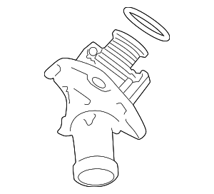 19310-5A2-A02 - Cover Assembly Thermostat (Nippon Thermostat) - 2013 ...