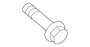 1998-2005 Volkswagen Passat Bearing Assembly Bolt 4B0-407-643-A ...
