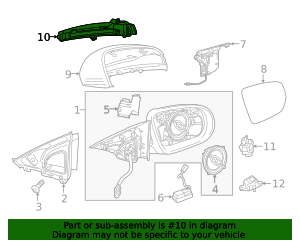 2015-2021 Mercedes-Benz Add Turn Signal Lamp 099-906-47-01 | Mercedes ...