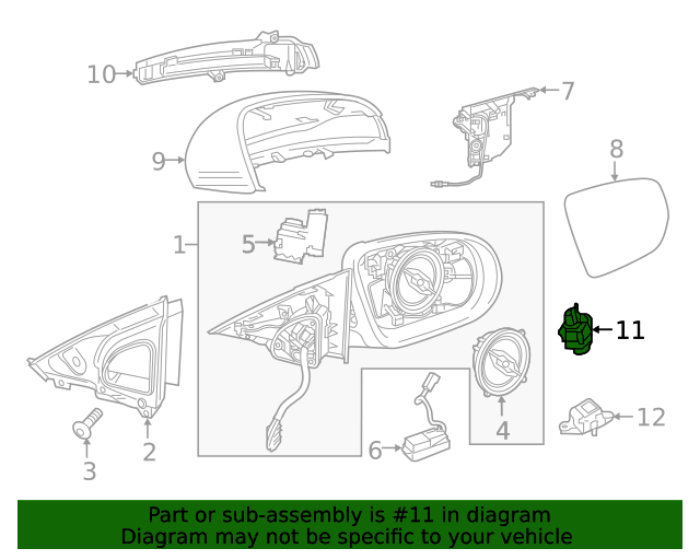 2013-2021 Mercedes-Benz Camera 000-905-56-05 | Mercedes-Benz Parts