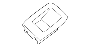 Genuine BMW 51-41-7-438-587 | Switch Bezel | FREE Shipping on Most ...