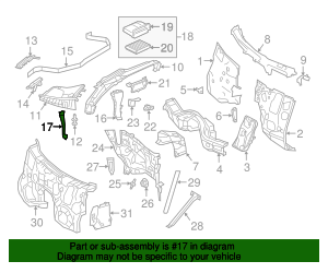 253-832-05-00 - Cowl Panel Drain Hose 2016-2023 Mercedes-Benz ...