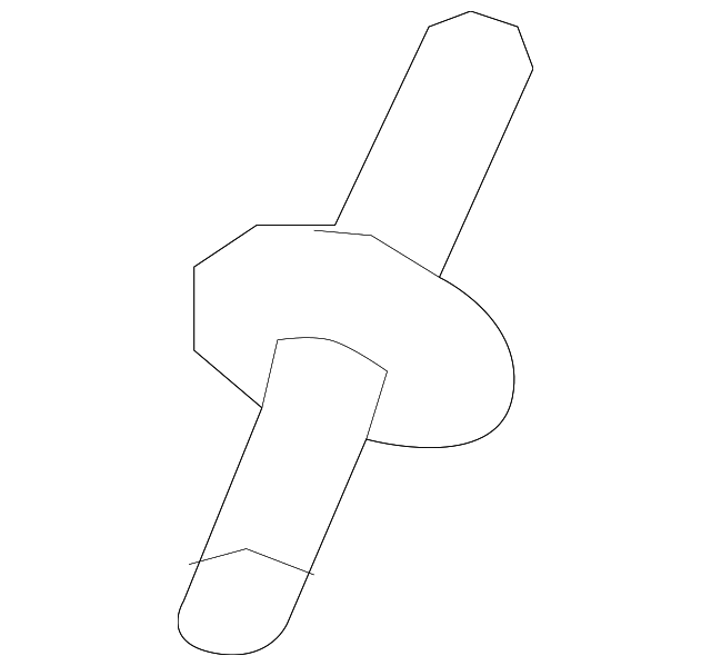 001-990-22-16 - Partition Panel Stud 2017-2023 Mercedes-Benz | Mercedes ...
