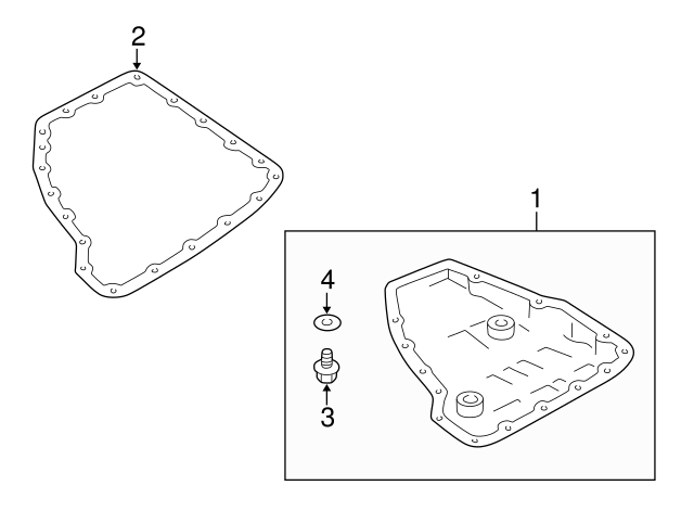 1992-2006 Nissan Pan Gasket 31397-80X01 | Parts for Nissans