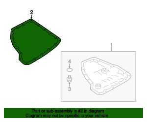 1992-2006 Nissan Pan Gasket 31397-80X01 | Parts for Nissans