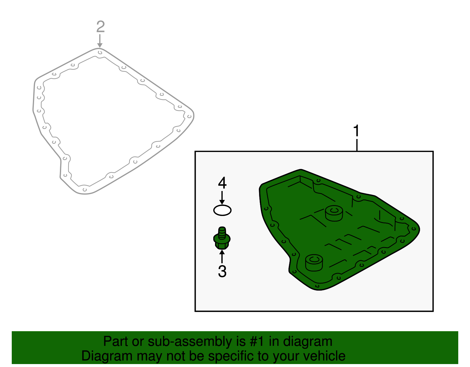 1995-2006 Nissan Trans Pan 3139080x0a | Retail Performance Auto Parts