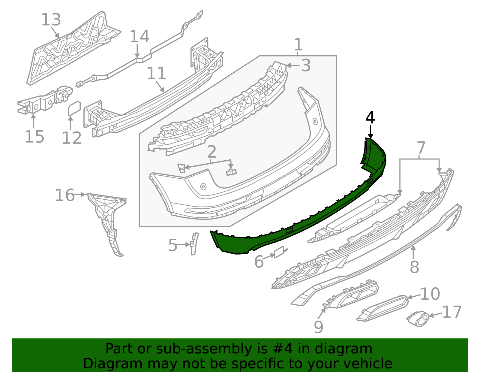 2021-2024 Audi Lower Cover 80A-807-527-A-GRU | Audi USA Parts