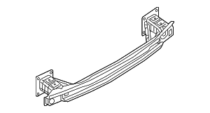 2018-2024 Audi Impact Bar 80A-807-309-C | Genuine Audi Parts