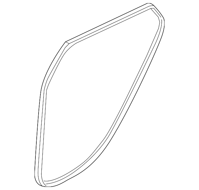 2018-2022 Hyundai Accent Weather-Strip On Body 83120-J0000 | QuirkParts