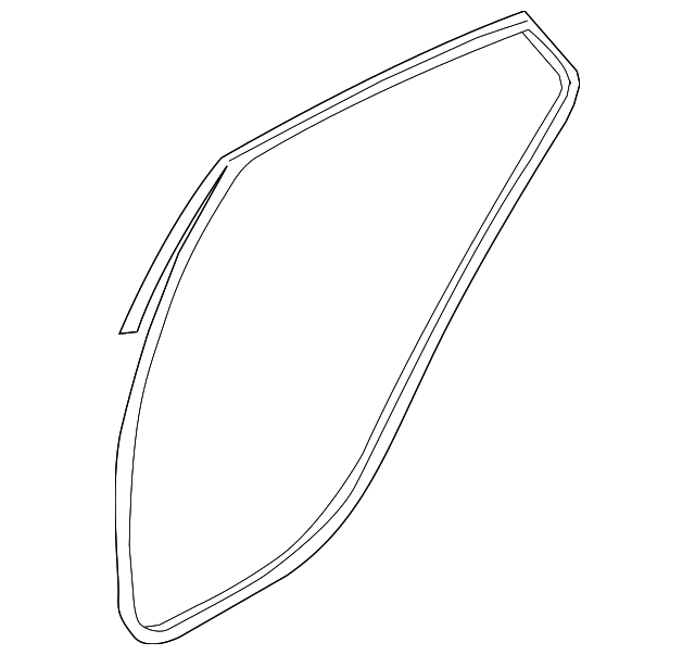 2018-2022 Hyundai Accent Door Weather-Strip 83140-J0000 | QuirkParts