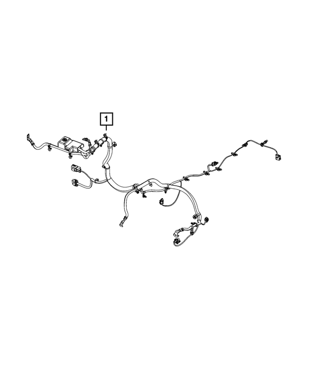 2021-2023 Jeep Transmission Wiring 68480433AA | Mopar Factory Parts