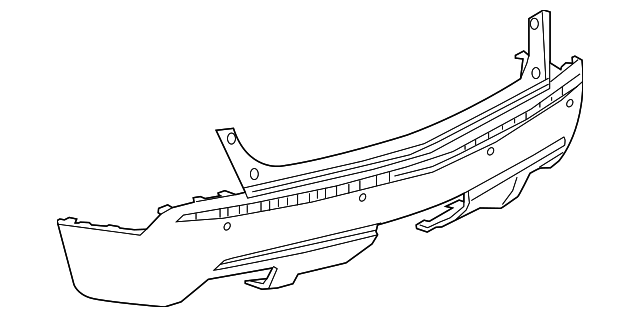 2020 Cadillac XT5 Bumper Cover 84673812 | TascaParts.com