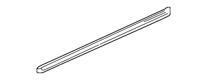 2004 Hyundai Elantra Body Side Molding 87711-2D500 | QuirkParts