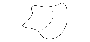 87756-38000 - Body Side Molding Clip - 1999-2008 Hyundai | World OEM ...