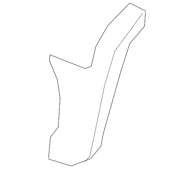 2019-2024 Chevrolet Passenger Side Truck Bed Wheel Housing Front Panel ...