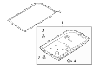 2013-2024 Mopar Trans Pan w/ gasket 68225344AA | Mopar Parts Canada