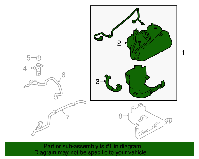 LR160433 - Fuel Tank 2015-2021 Land Rover | Land Leaping Genuine ...