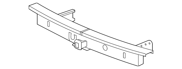 25938524 - Rear Bumper Impact Bar 2007-2014 GM | GMPartsNow