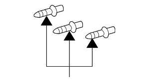 2000-2016 GM Front License Plate Bracket Rivet 11518091 | TascaParts.com
