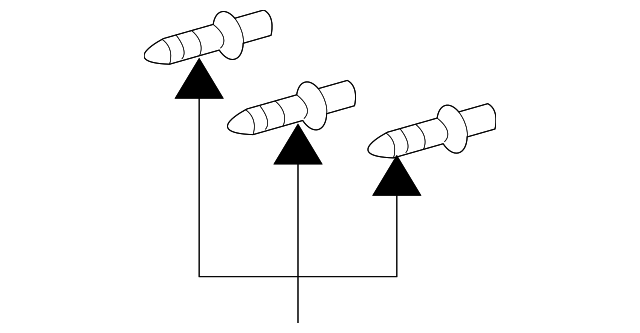 2000-2016 GM Front License Plate Bracket Rivet 11518091 GM ...