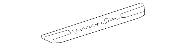 257-680-21-01 - Front Sill Plate 2019-2023 Mercedes-Benz | Mercedes ...