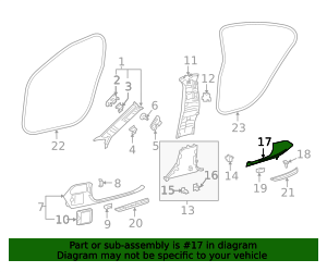 213-680-86-02-9051 - Scuff Plate 2017-2023 Mercedes-Benz | Mercedes ...